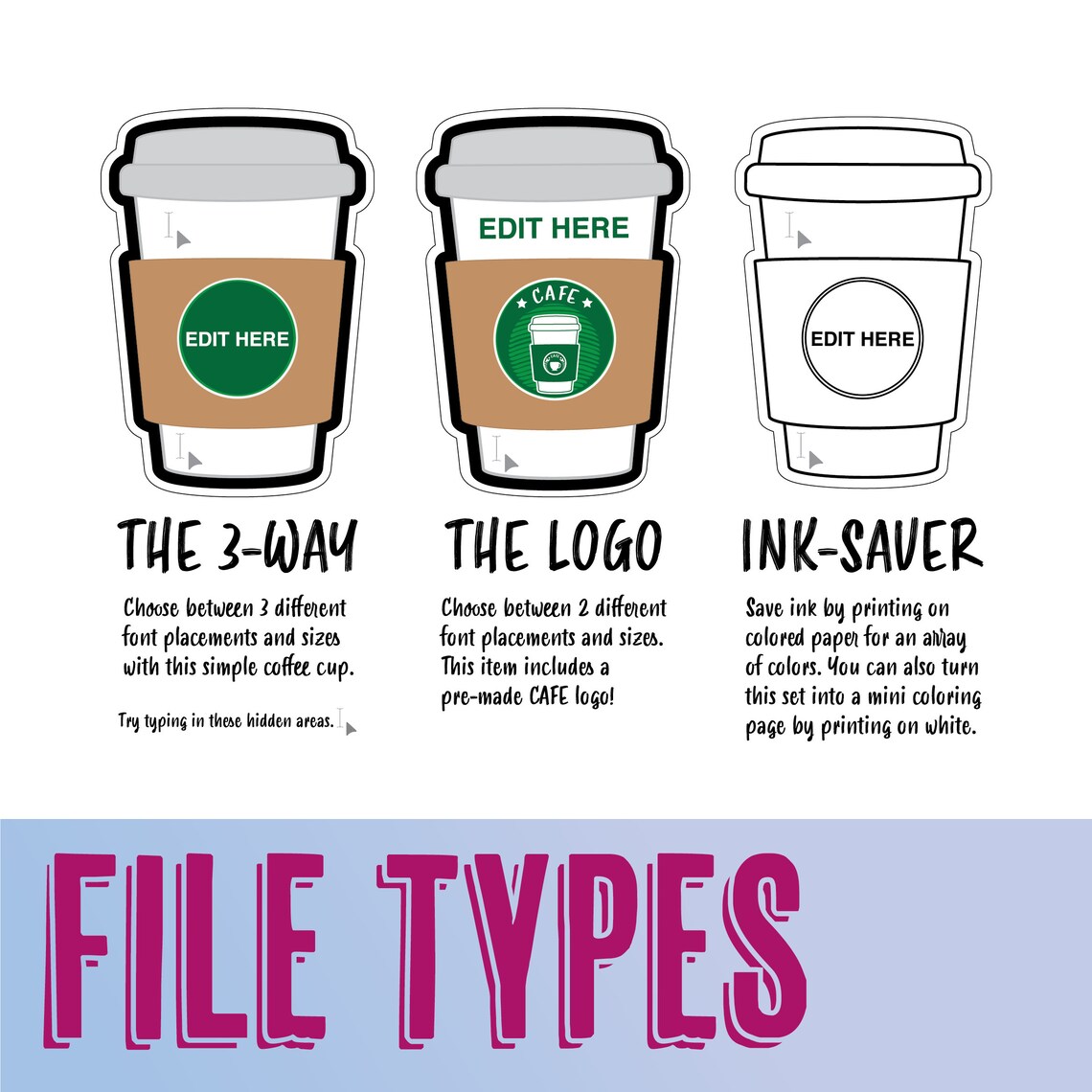 The Coffee Shop Door Decoration - Etsy