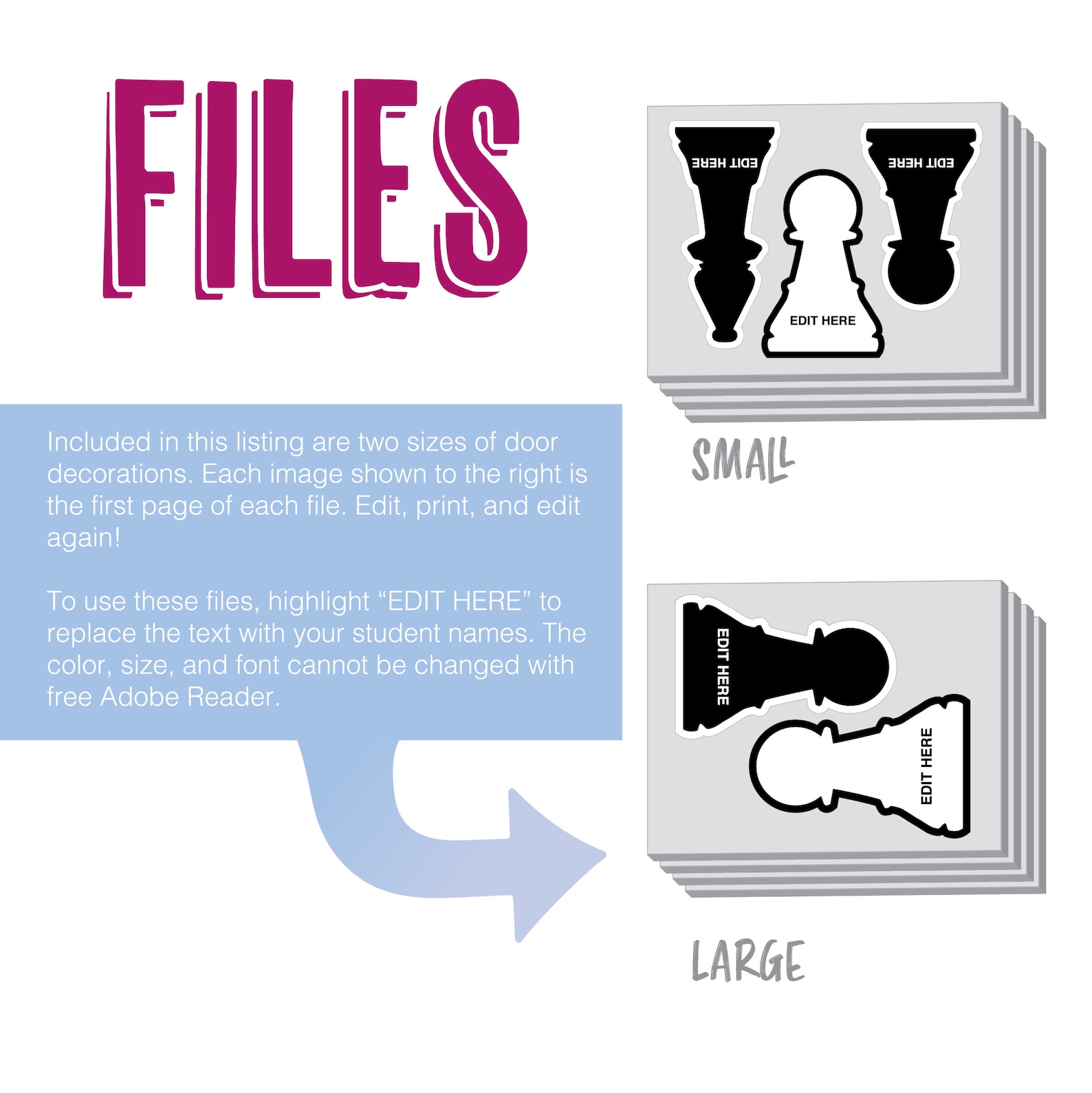 Check Mate Door Decoration / Board Game / Family Game Night / - Etsy