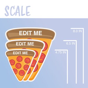 Pizza Pizza Door Decoration - Printable - Pizza Party - Classroom ...