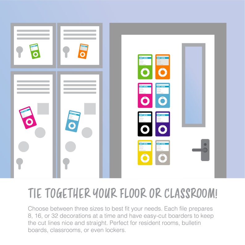 My Playlist Door Decoration - Etsy