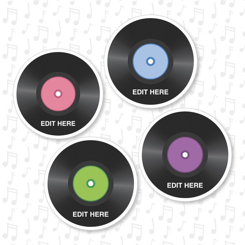 Vinyl Record Door Decoration - Etsy