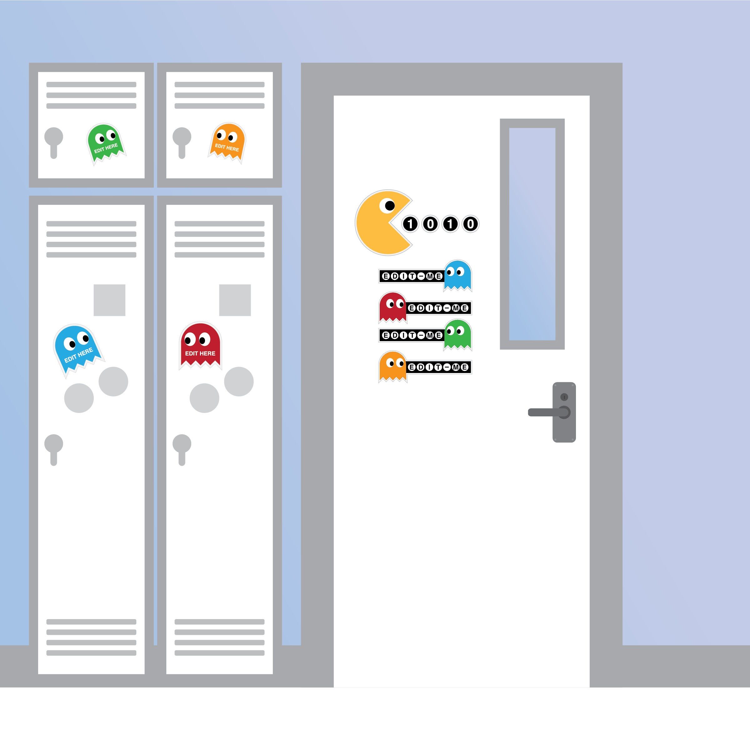 Arcade Game Door Decoration - Etsy