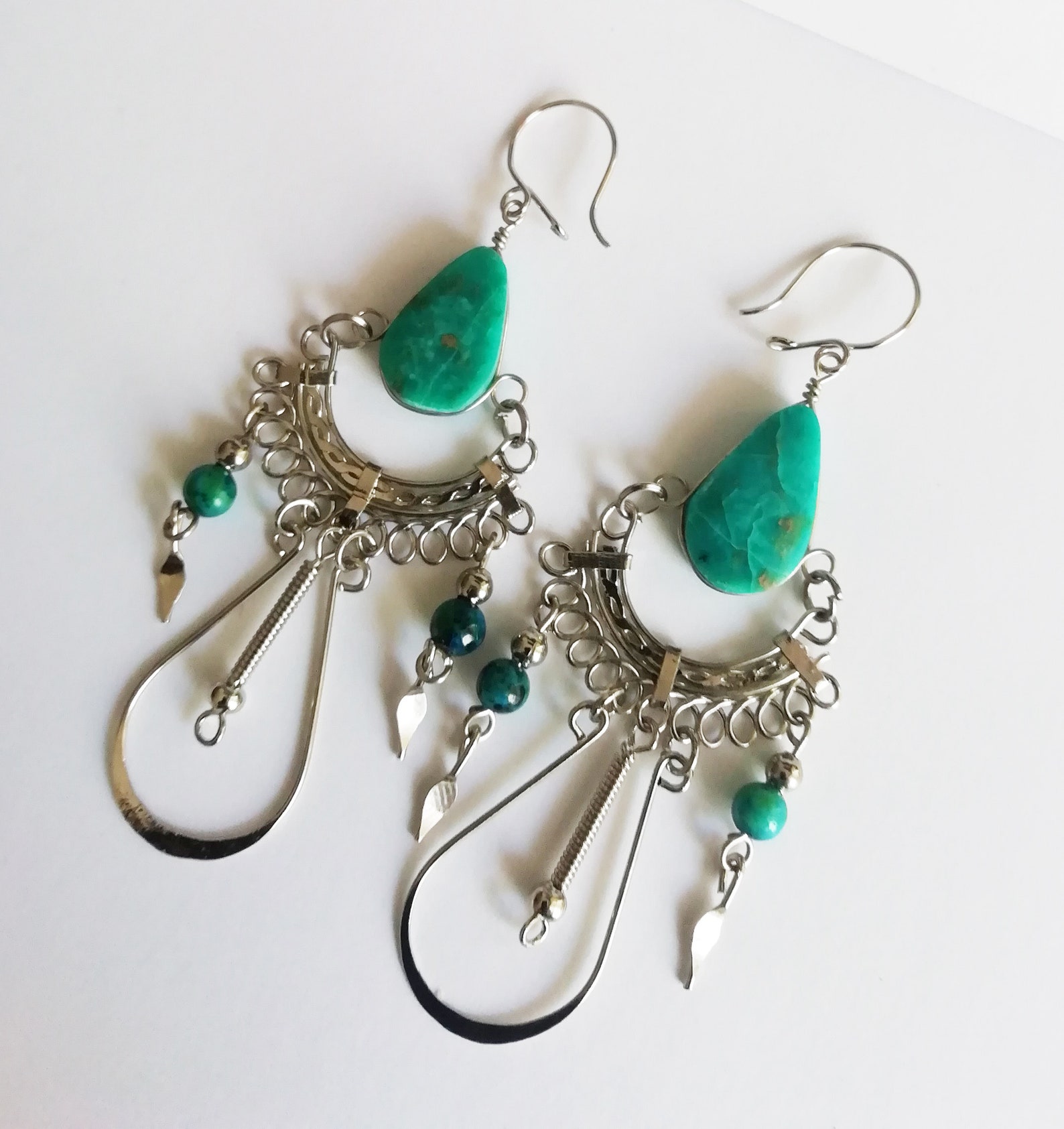 Boho Chic Ohrringe Boho Style Schmuck Gypsy Ohrringe Tribal | Etsy