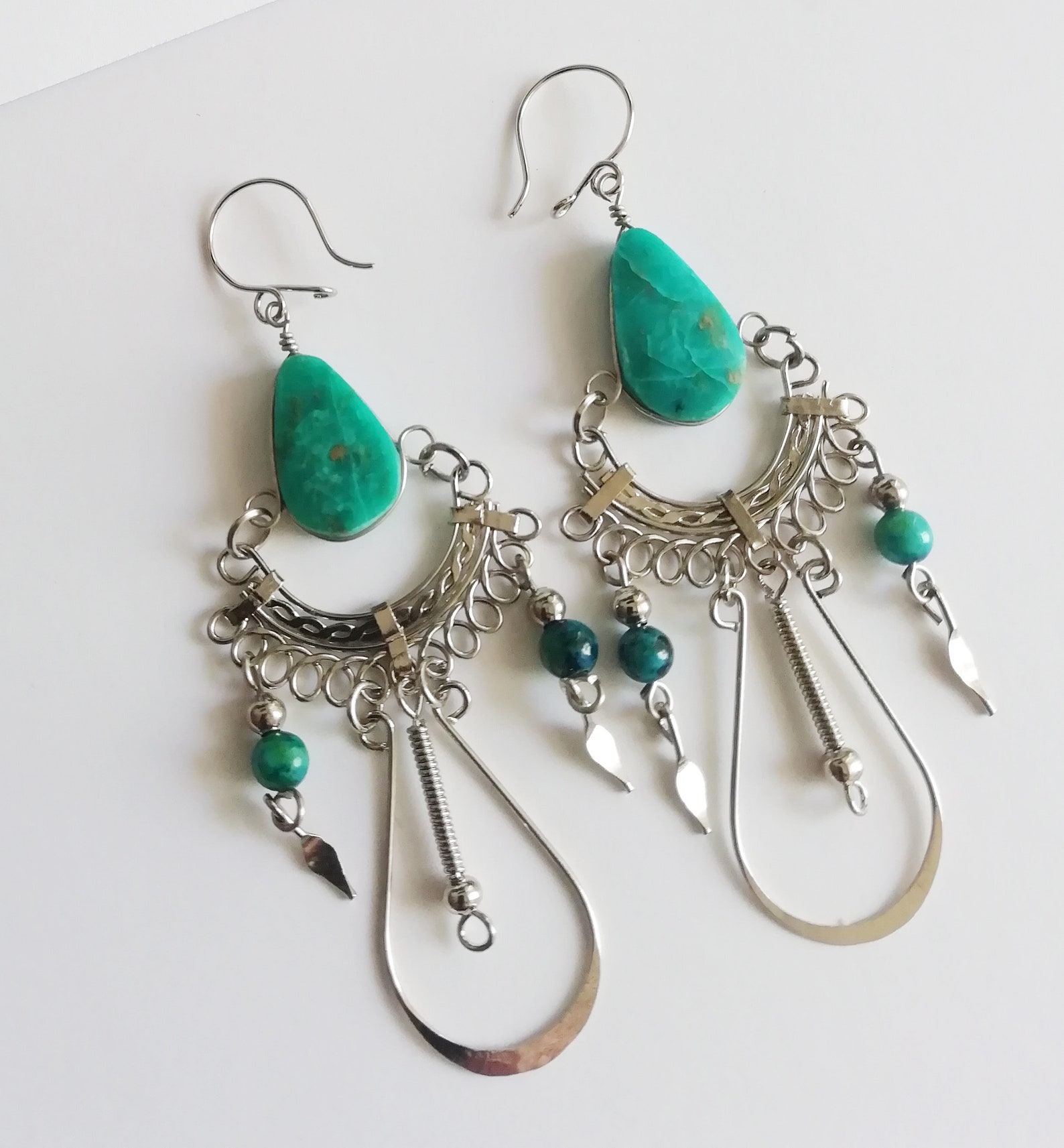 Boho Chic Ohrringe Boho Style Schmuck Gypsy Ohrringe Tribal | Etsy