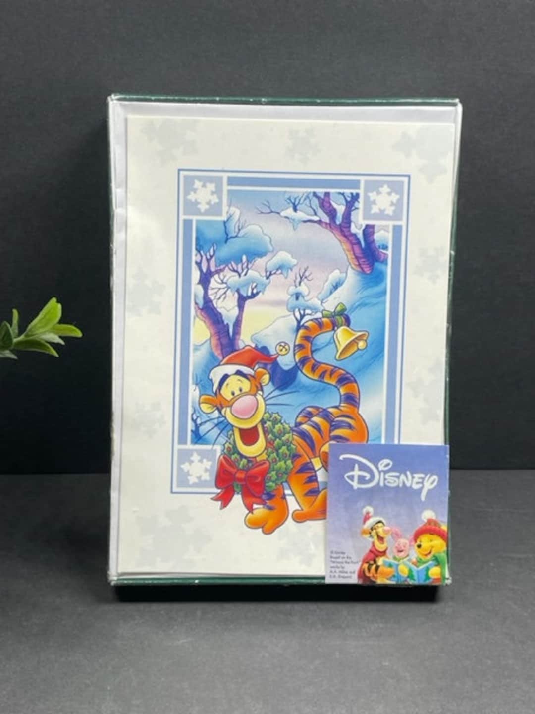 Paper Magic Group Vintage Disney Tigger Christmas Cards 10 Ct. New Old ...