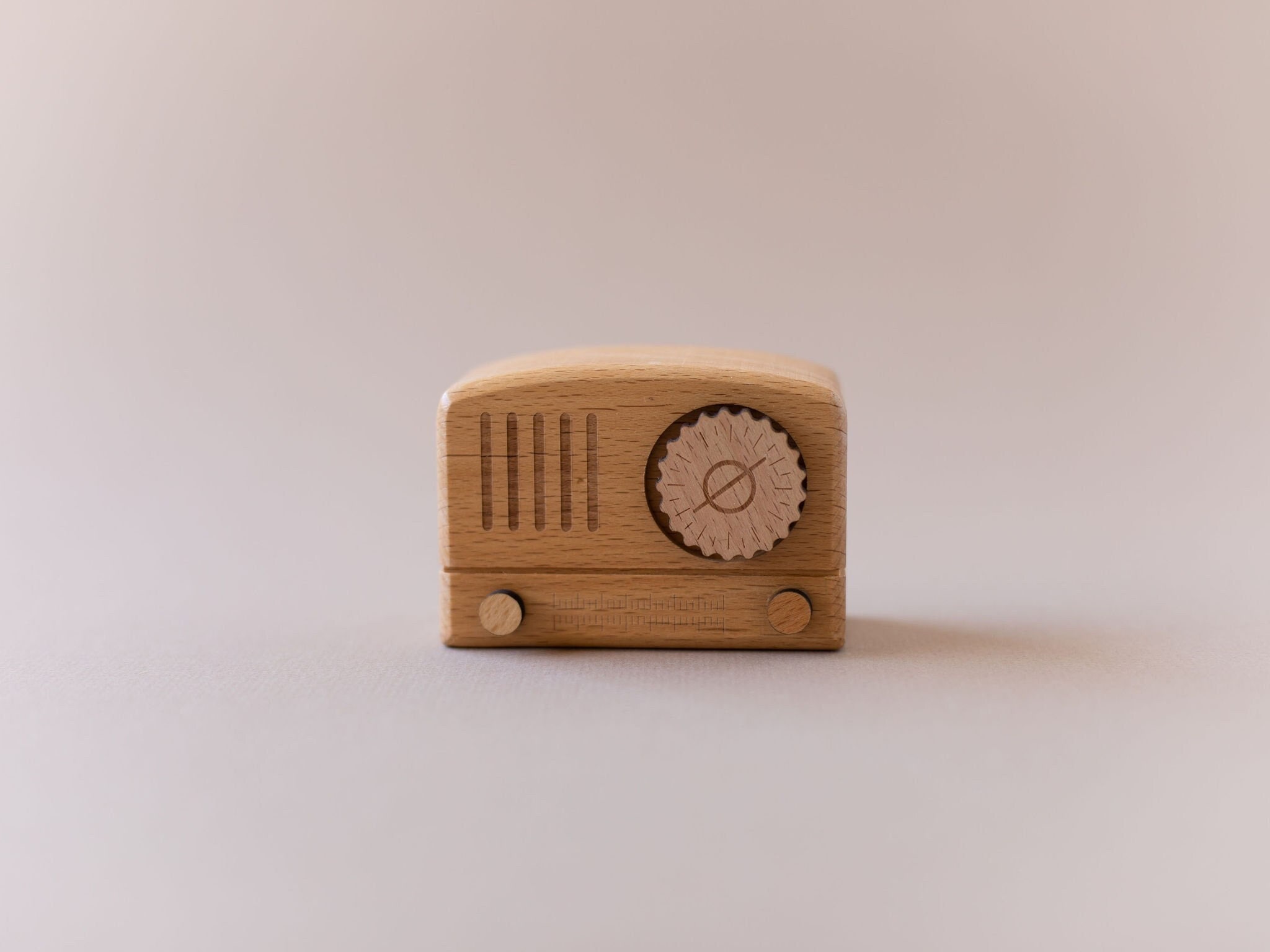 Musical Box Wooden Stereo Montessori Toy Educational Toy | Etsy