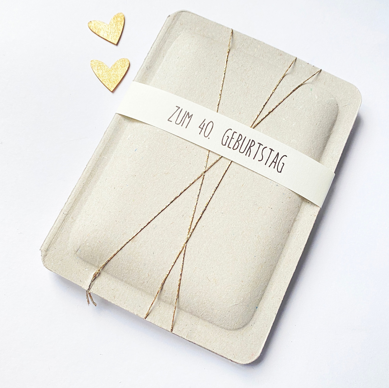 40th Birthday Money Gift Card All Love Gold - Etsy