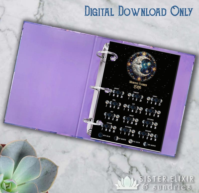 2026 Manifest Planner - Etsy