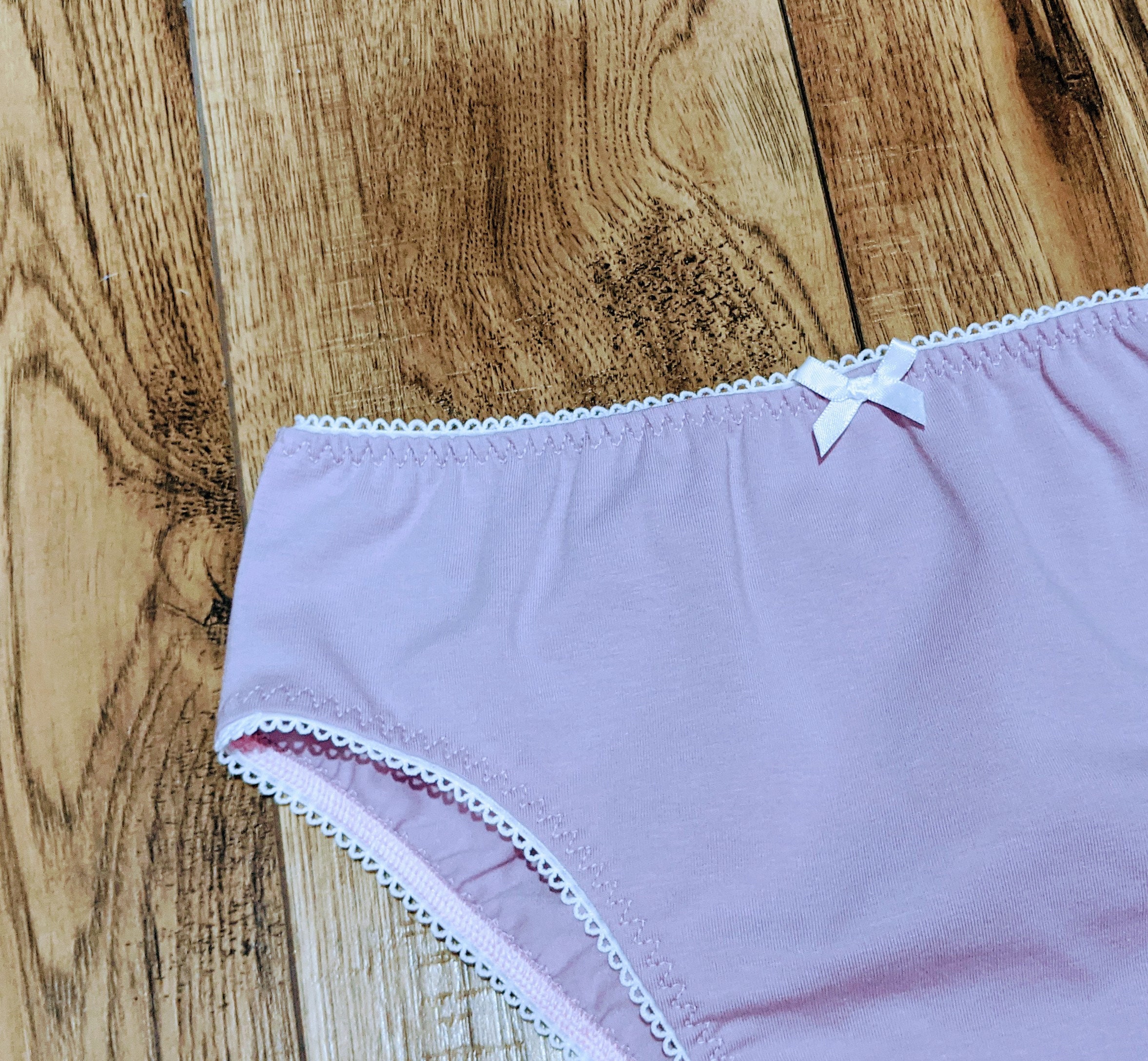 Lilac Pink Full Panties Etsy