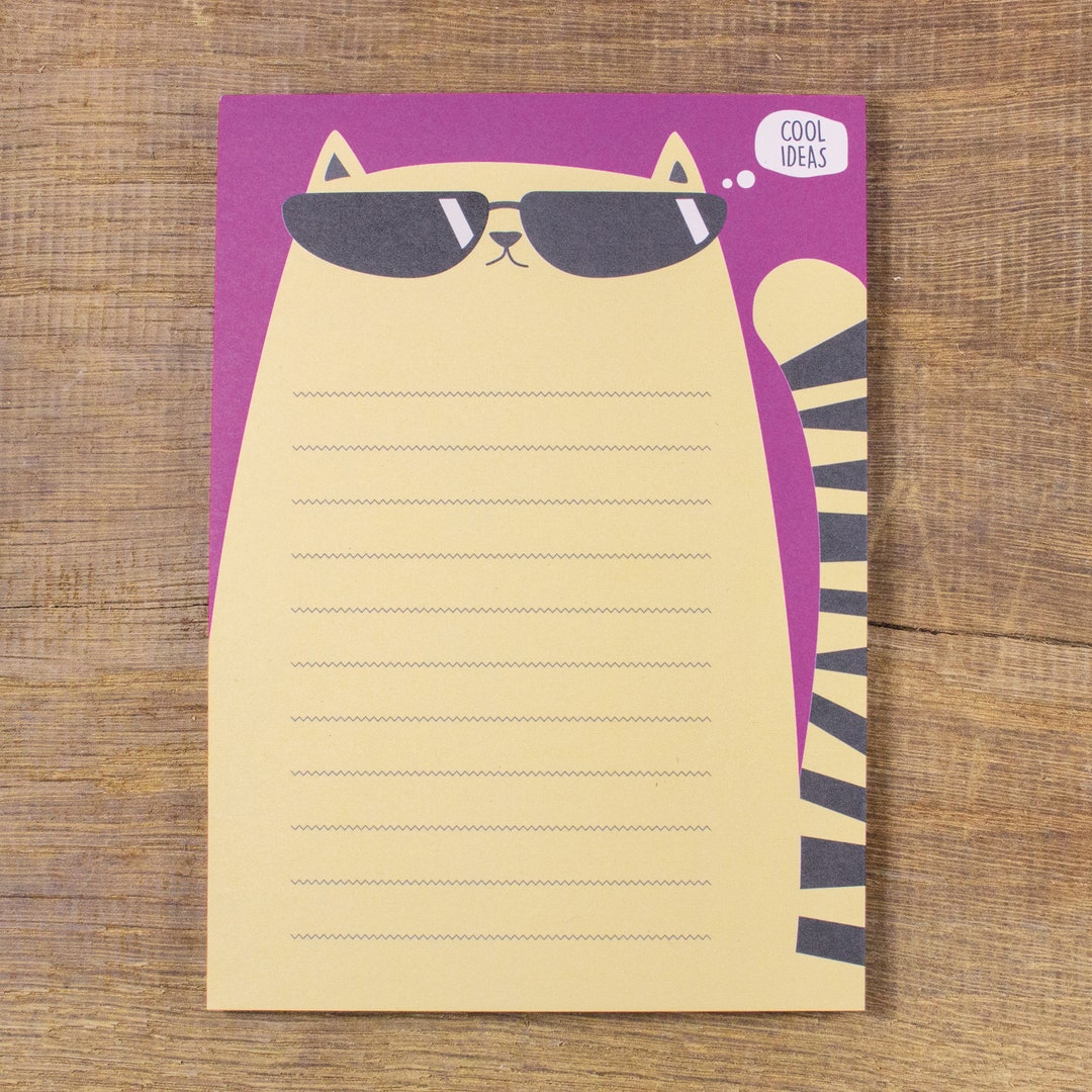Notepad Cool Ideas - Etsy