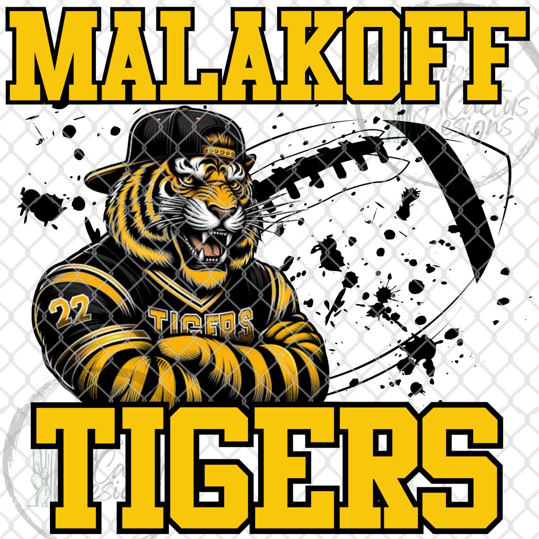 Malakoff Tigers Football PNG - Etsy