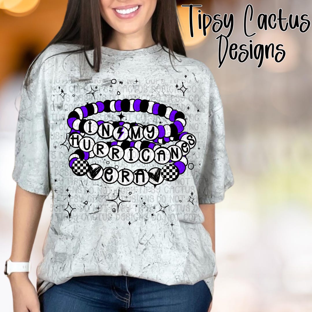 In My Hurricanes Era | Purple | Spirit Bracelets | School Spirit ...