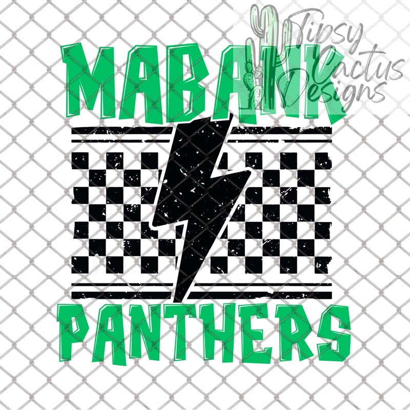 Mabank Panthers Svg - Etsy