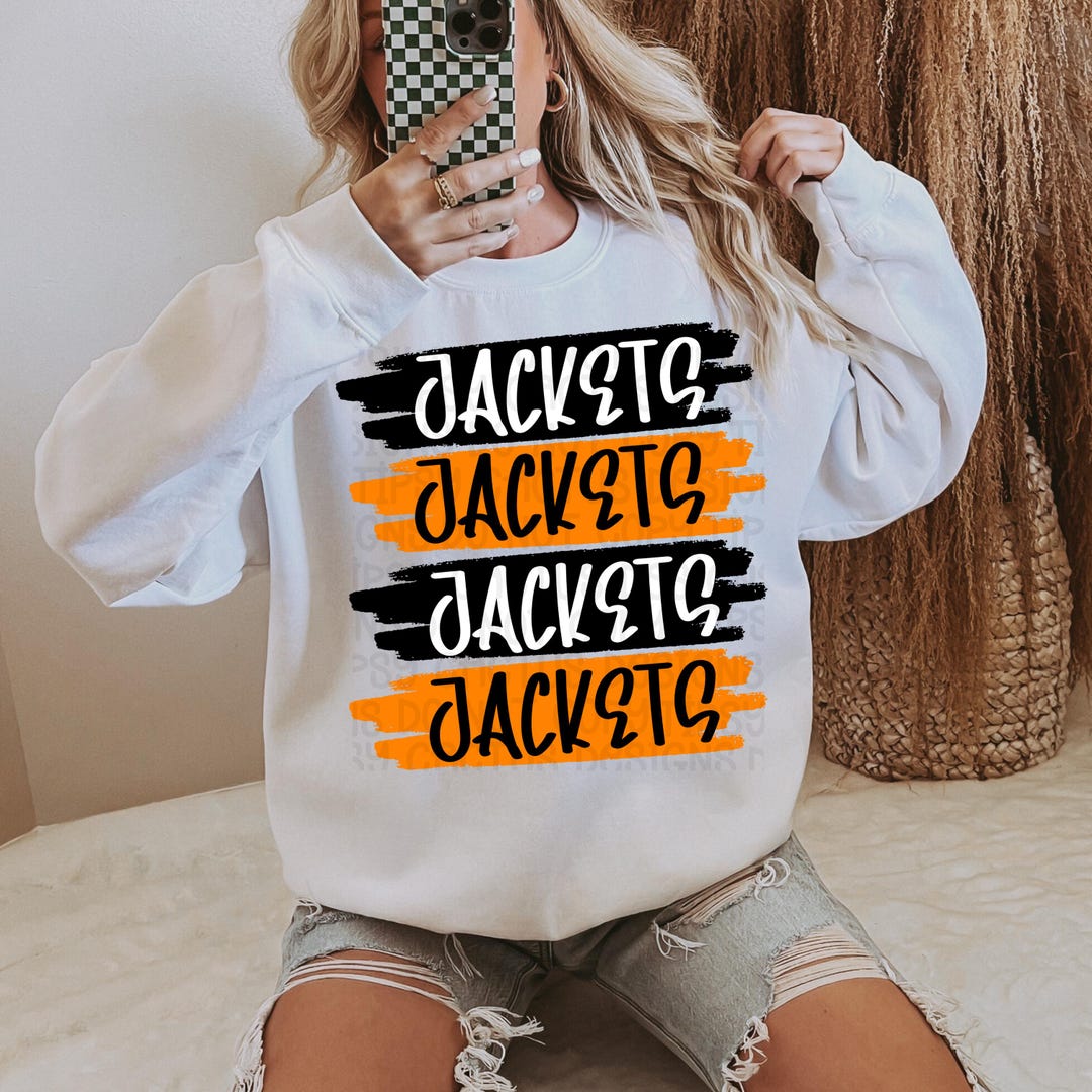 Jackets Stacked Brushed Mascot Digital Download Customized by Request ...