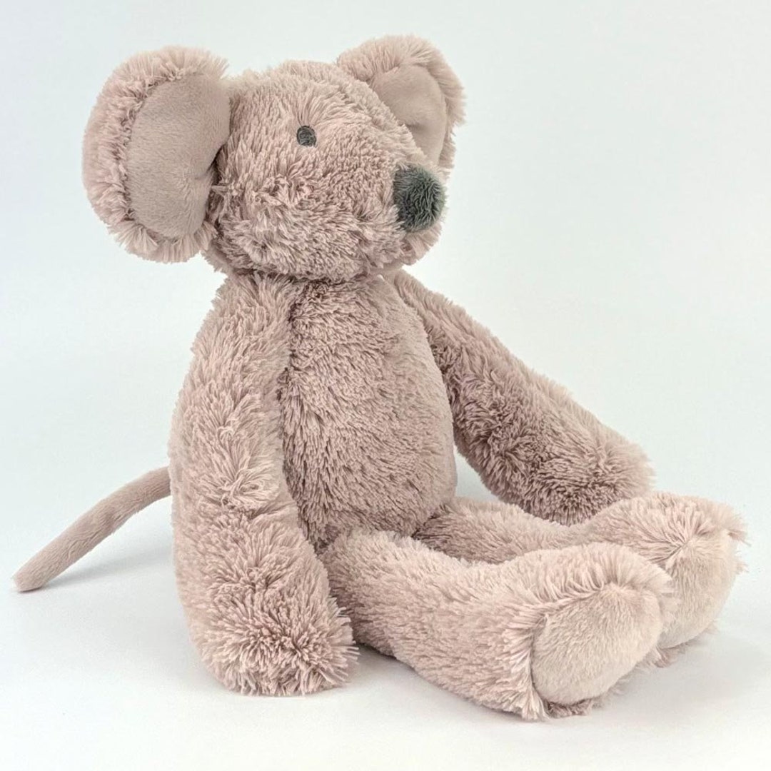 Personalized Stuffed Mouse Plush Toy With Name, Perfect as a Baby Gift ...