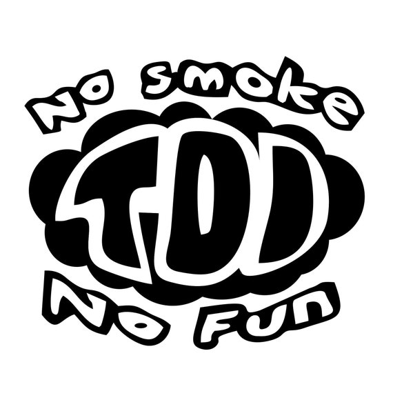 No Smoke No Fun Sticker Calcomanía para coche diesel | Etsy