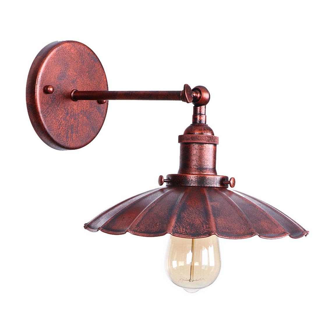 Industrial Wall Sconces Adjustable Vintage Edison Wall Lamp | Etsy