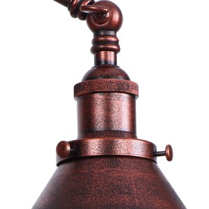 Swing Arm Wall Light Plug in Wall Sconce With On/off Switch - Etsy