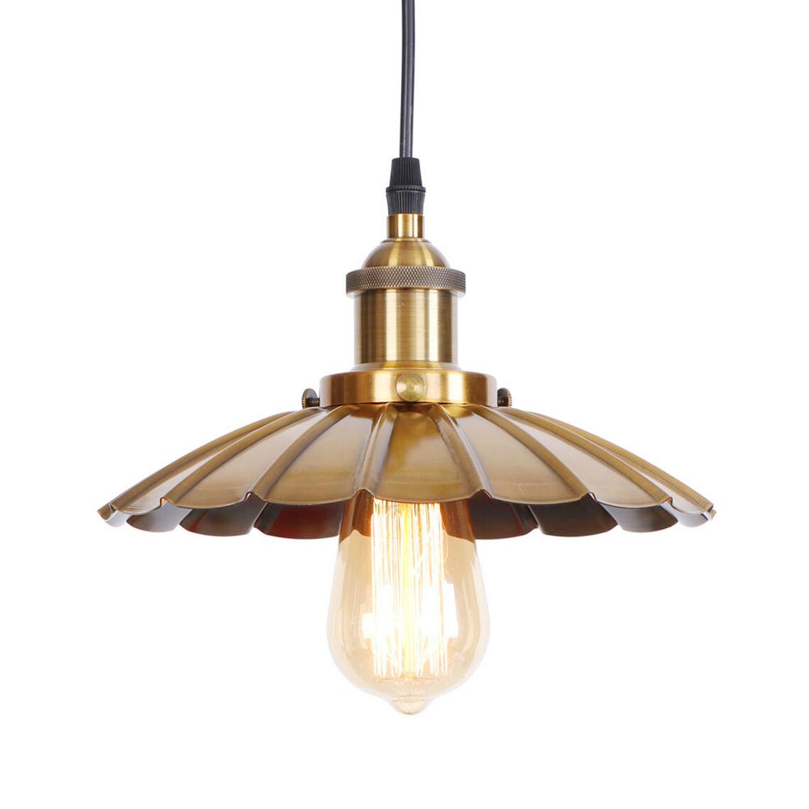 Pendant Lighting Metal Shade Kitchen Pendant Hanging | Etsy