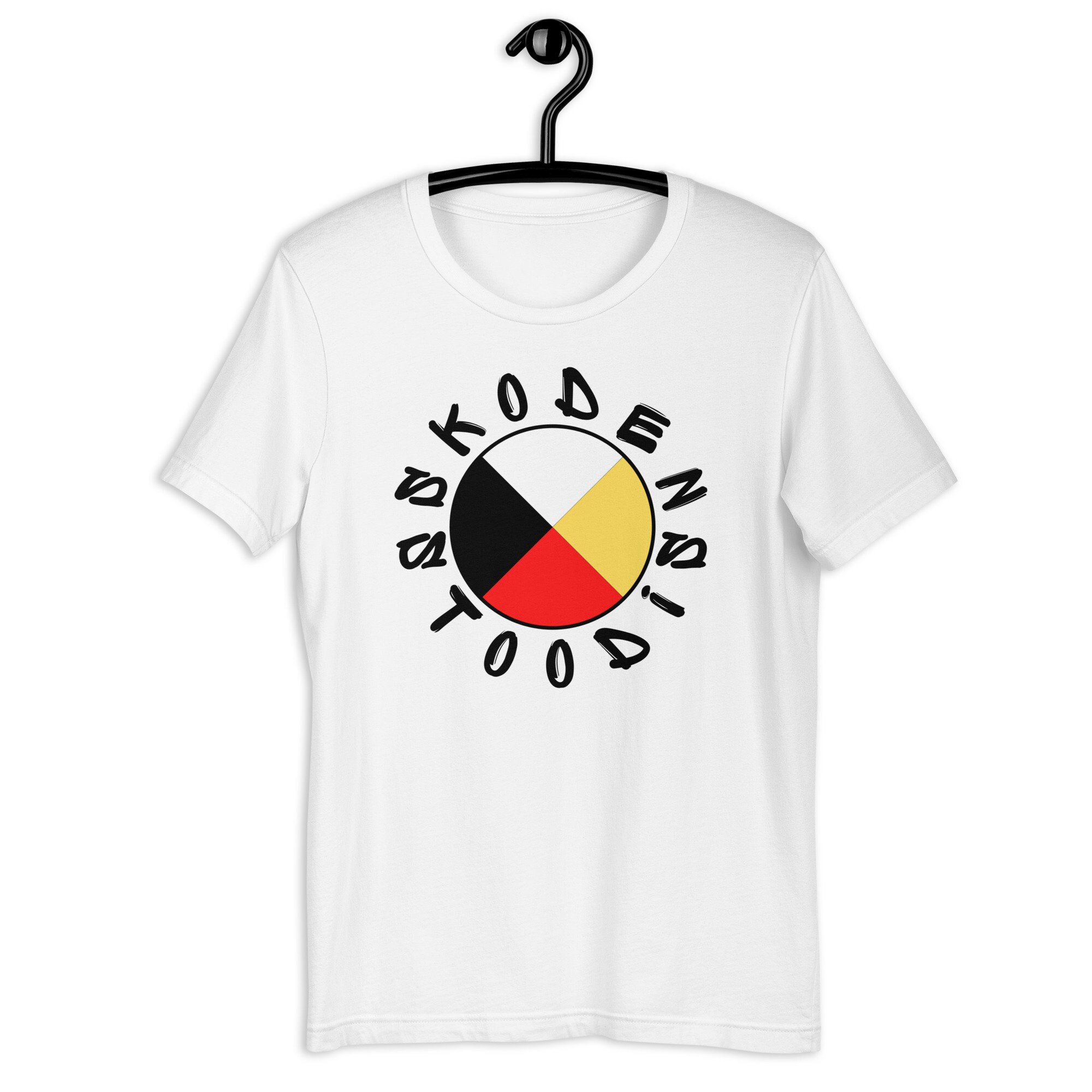 Skoden Stoodis Medicine Wheel Native American Short-sleeve Unisex T ...