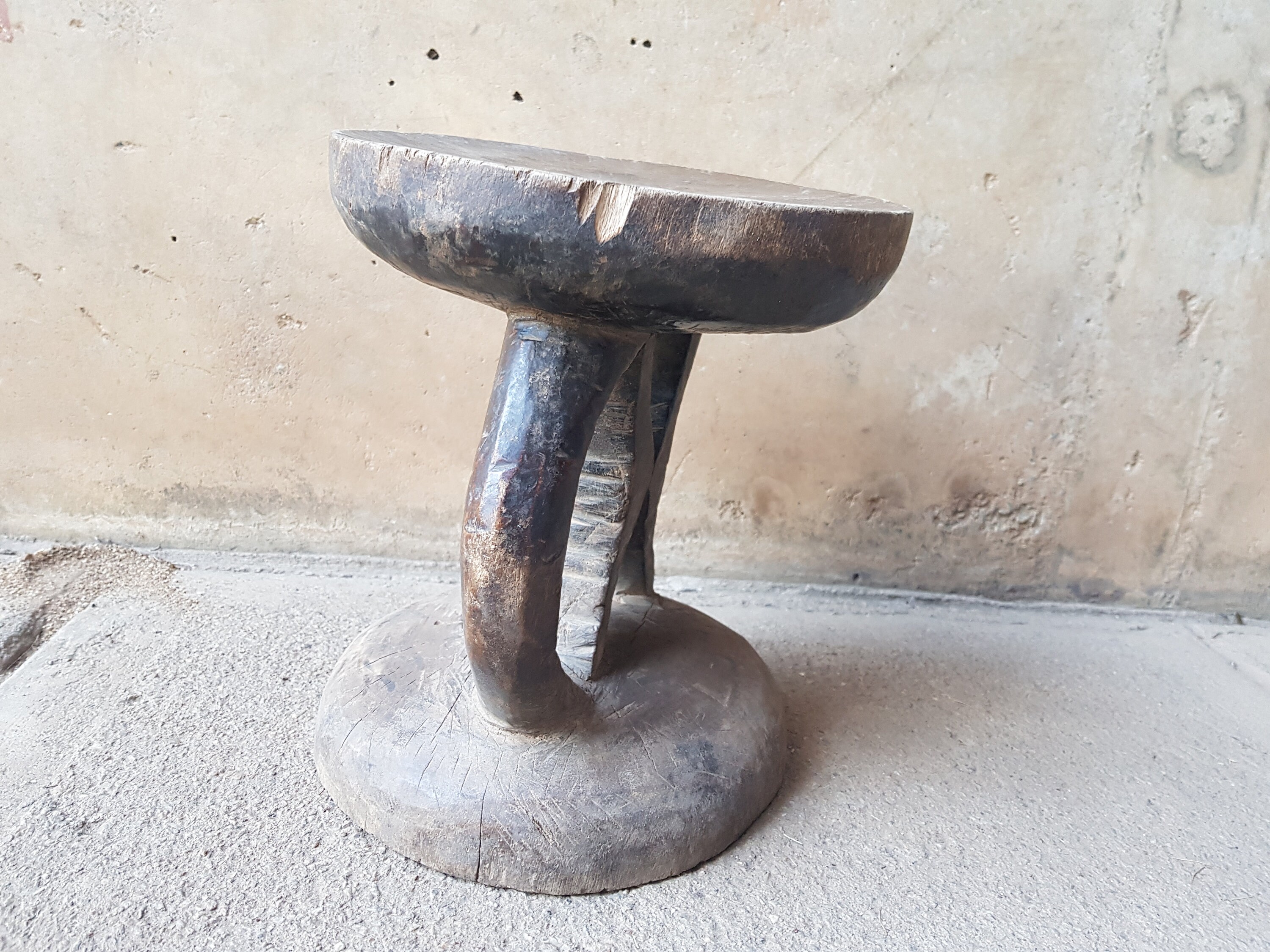 Binga Tonga Stool,african Tribal Art,ornament,rustic,wooden Stool ...