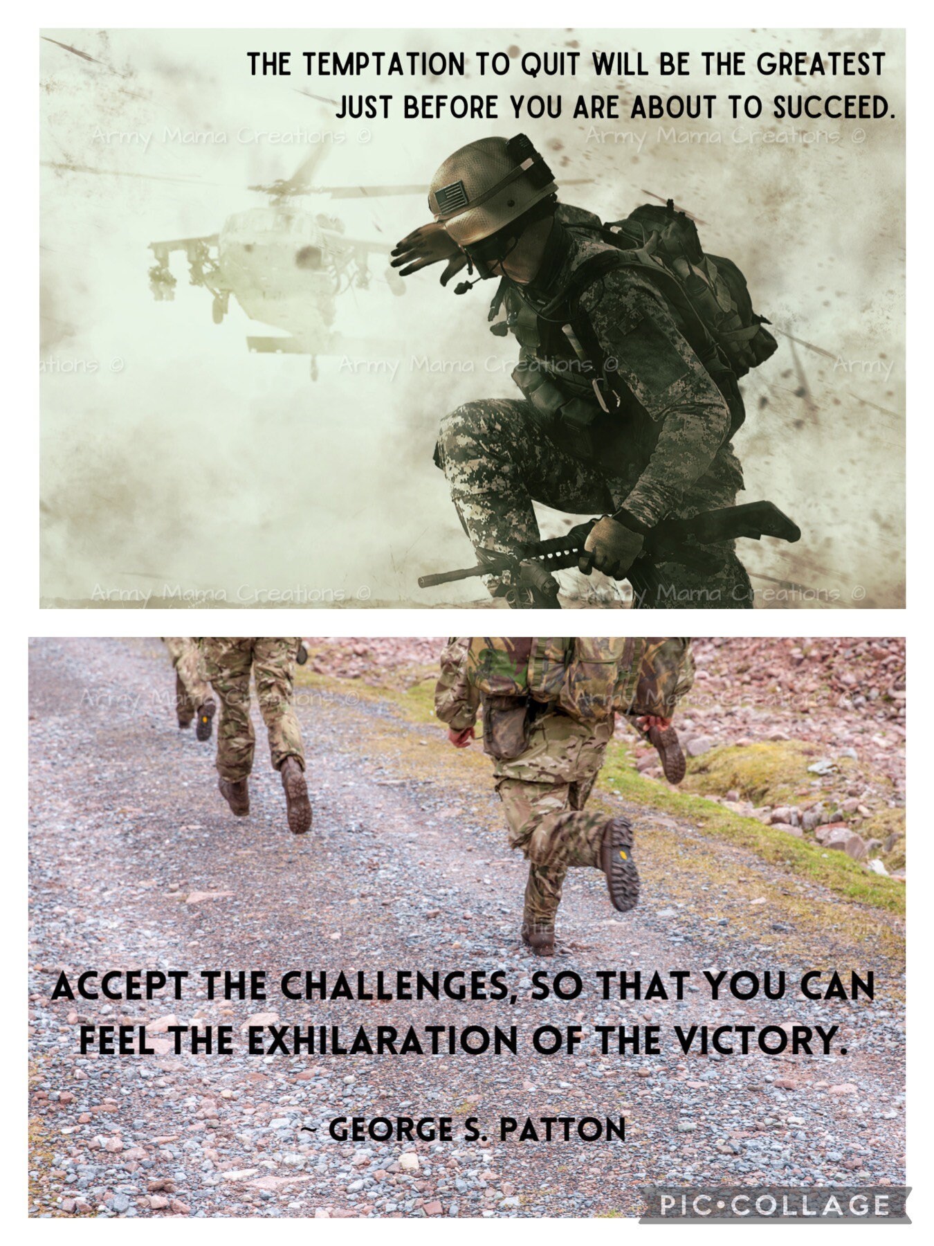 10 Pack Military Army Motivational Encouragement Cards Perfect - Etsy