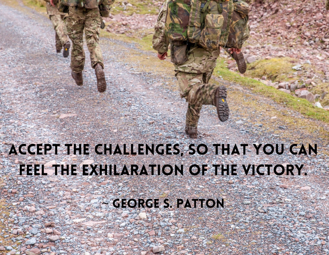 Military Army Motivational Card Perfect for Basic Training, FDS ...