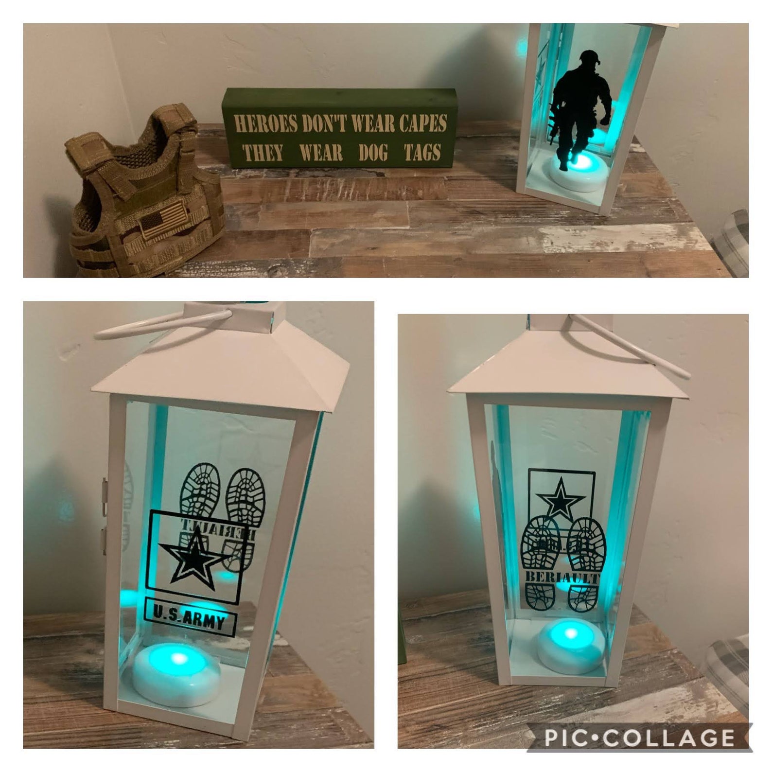 Army Forge Deployment Lantern Vinyl Decals Stickers 5 of your | Etsy