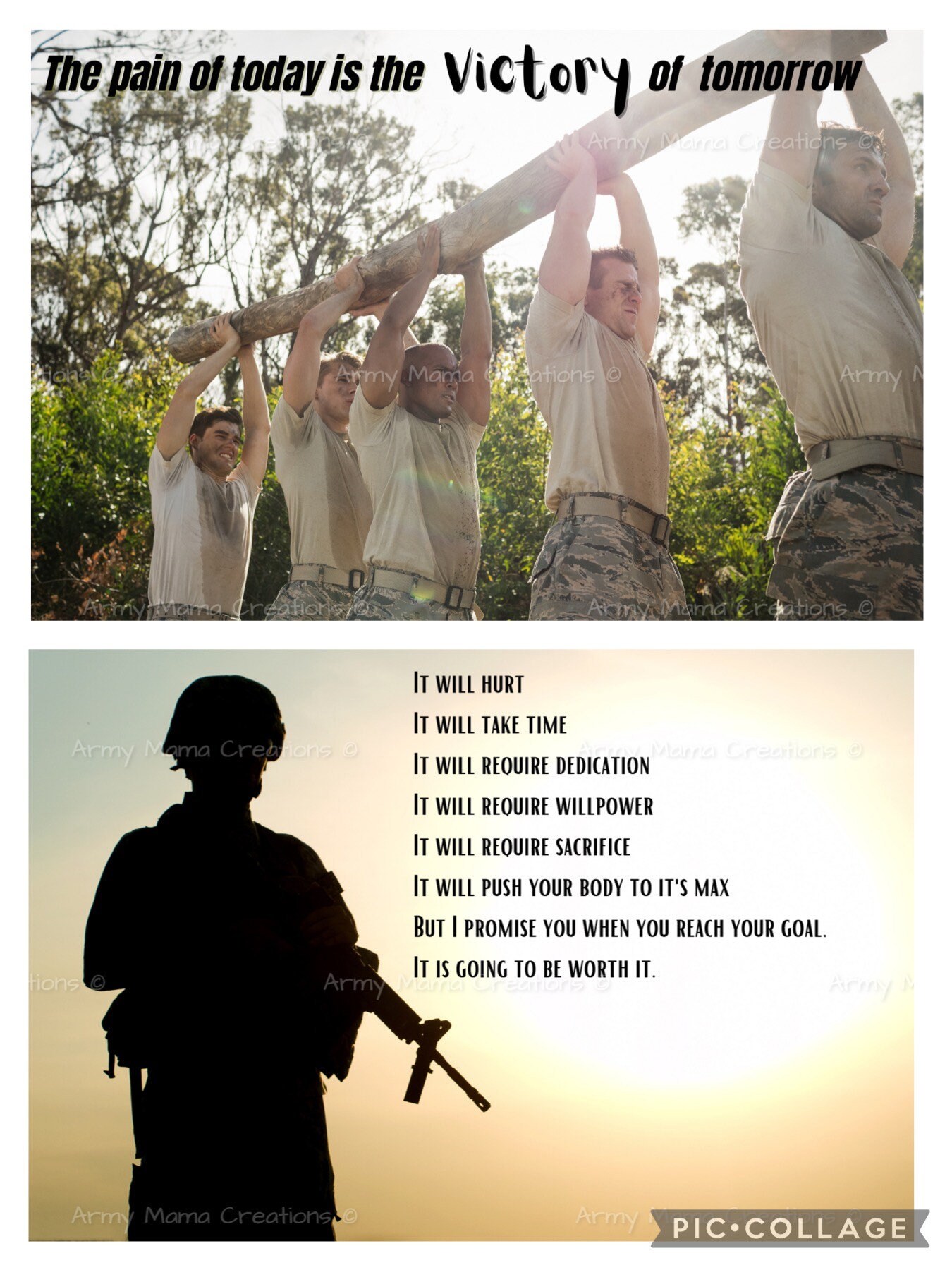 10 Pack Military Army Motivational Encouragement Cards Perfect - Etsy