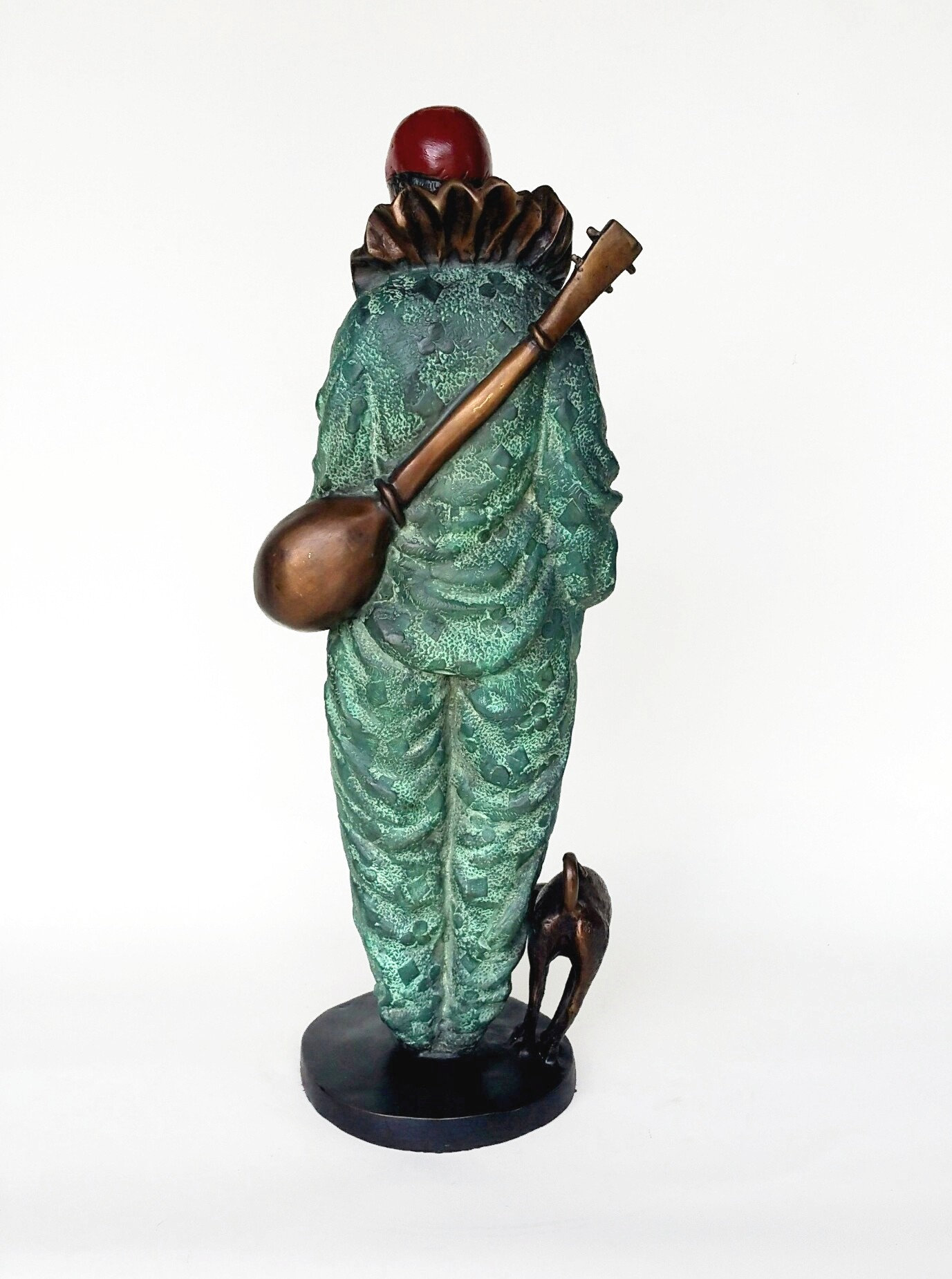Bronze Clown and Cat - Etsy