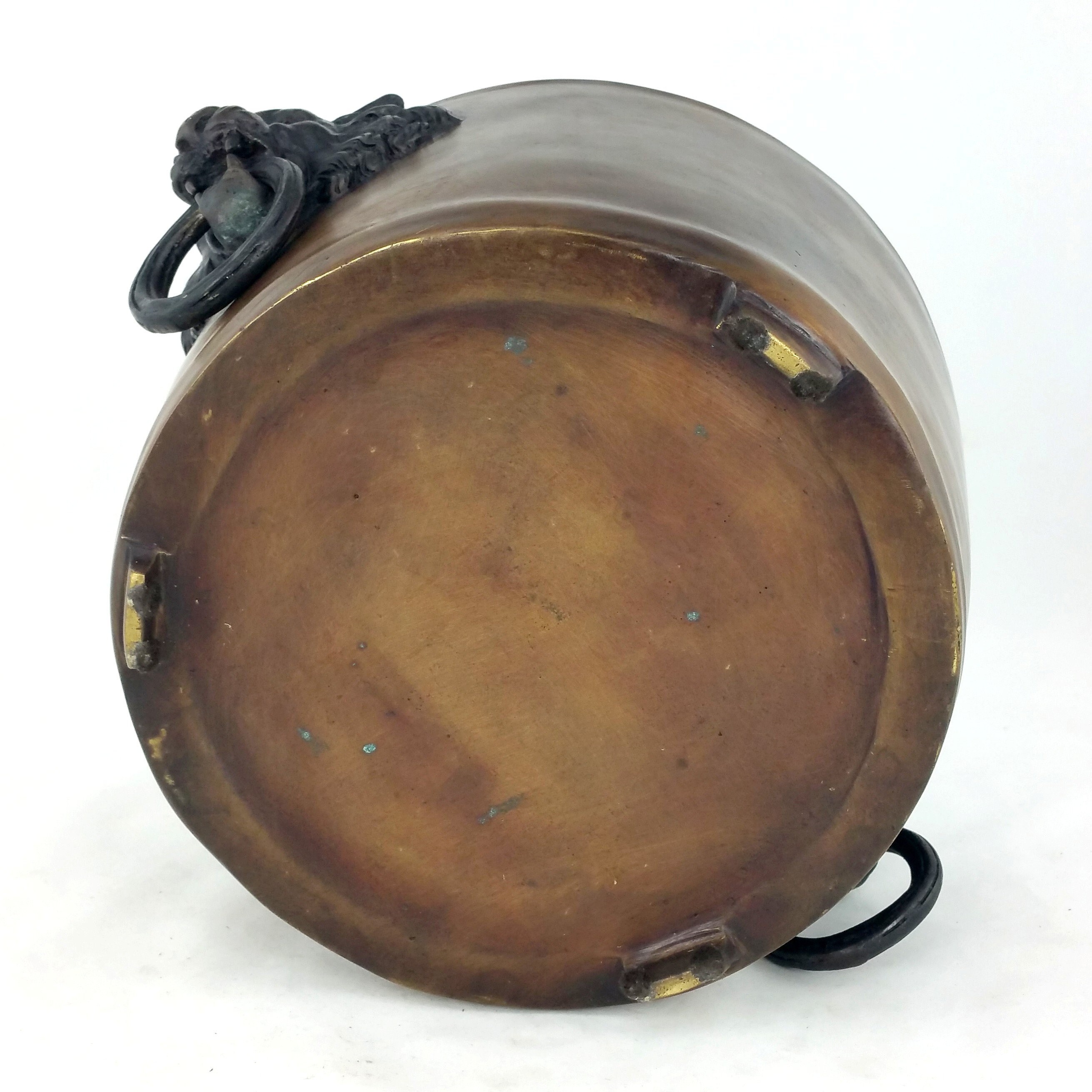 Bronze Bucket With Lion Head Rings - Etsy