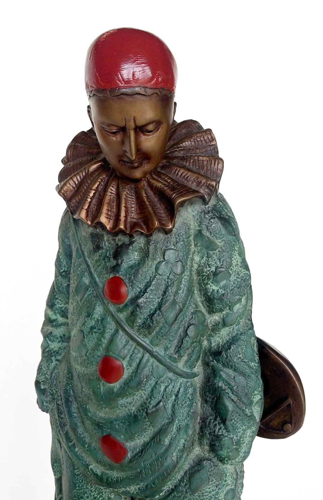 Bronze Clown and Cat - Etsy