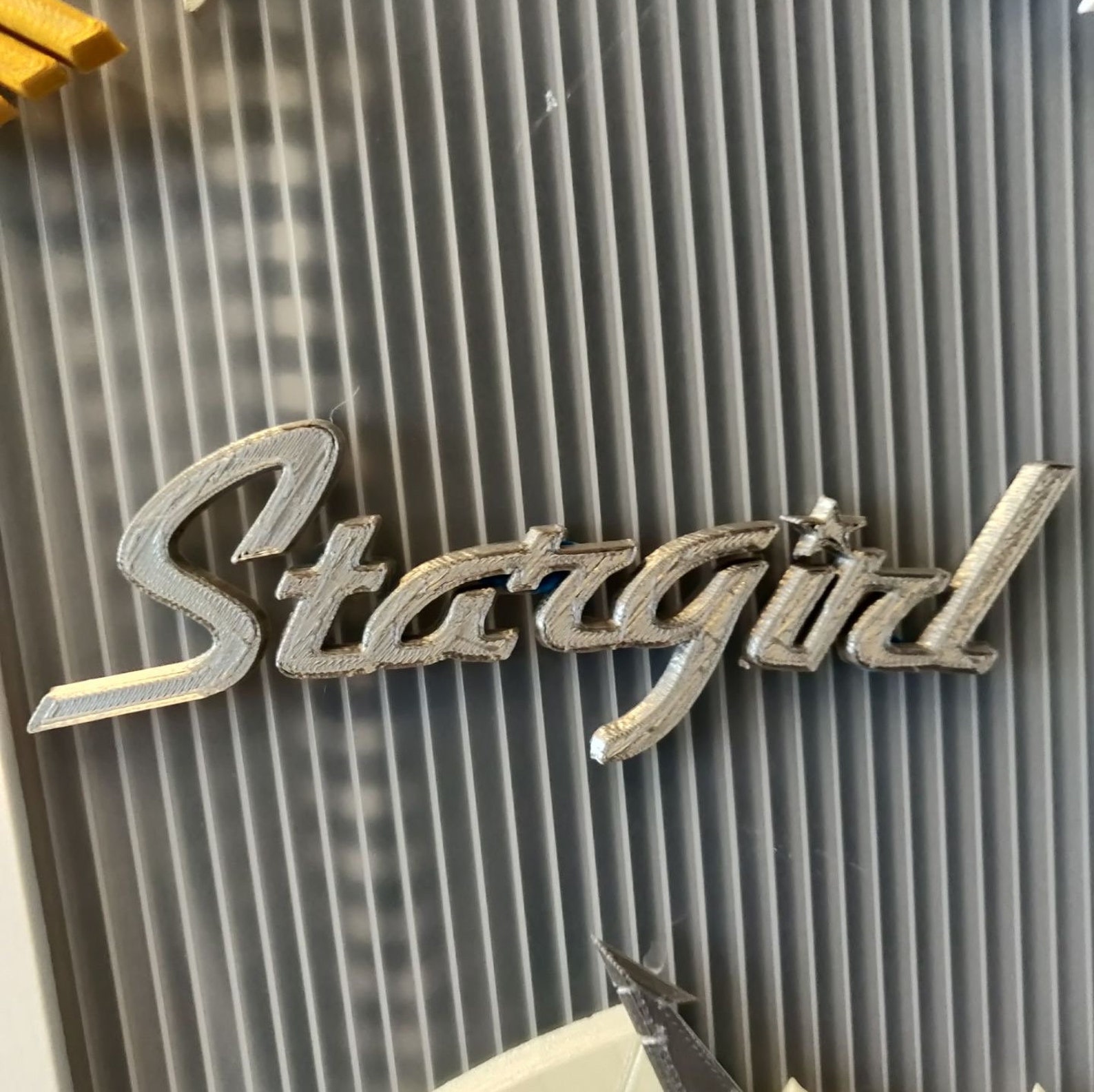 Stargirl DC 3d Printed Stargirl Font Sign Wall Decor | Etsy