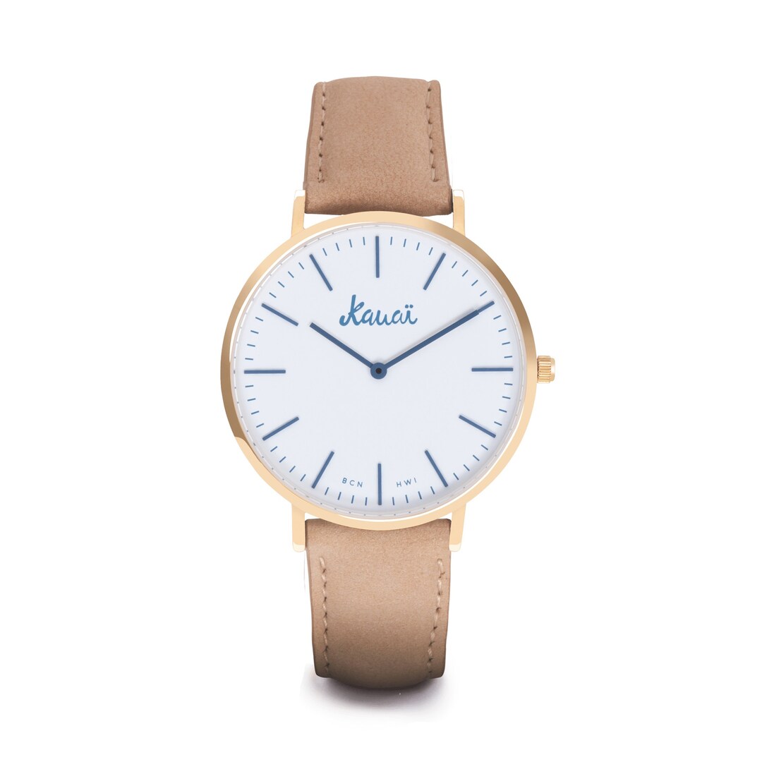 White Dial and Gold Plated Watch | Minimalist Women's Watches | Wrist ...
