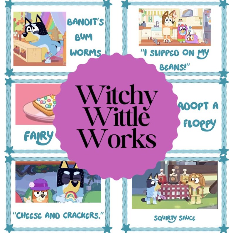 Bluey Party Signs - Etsy