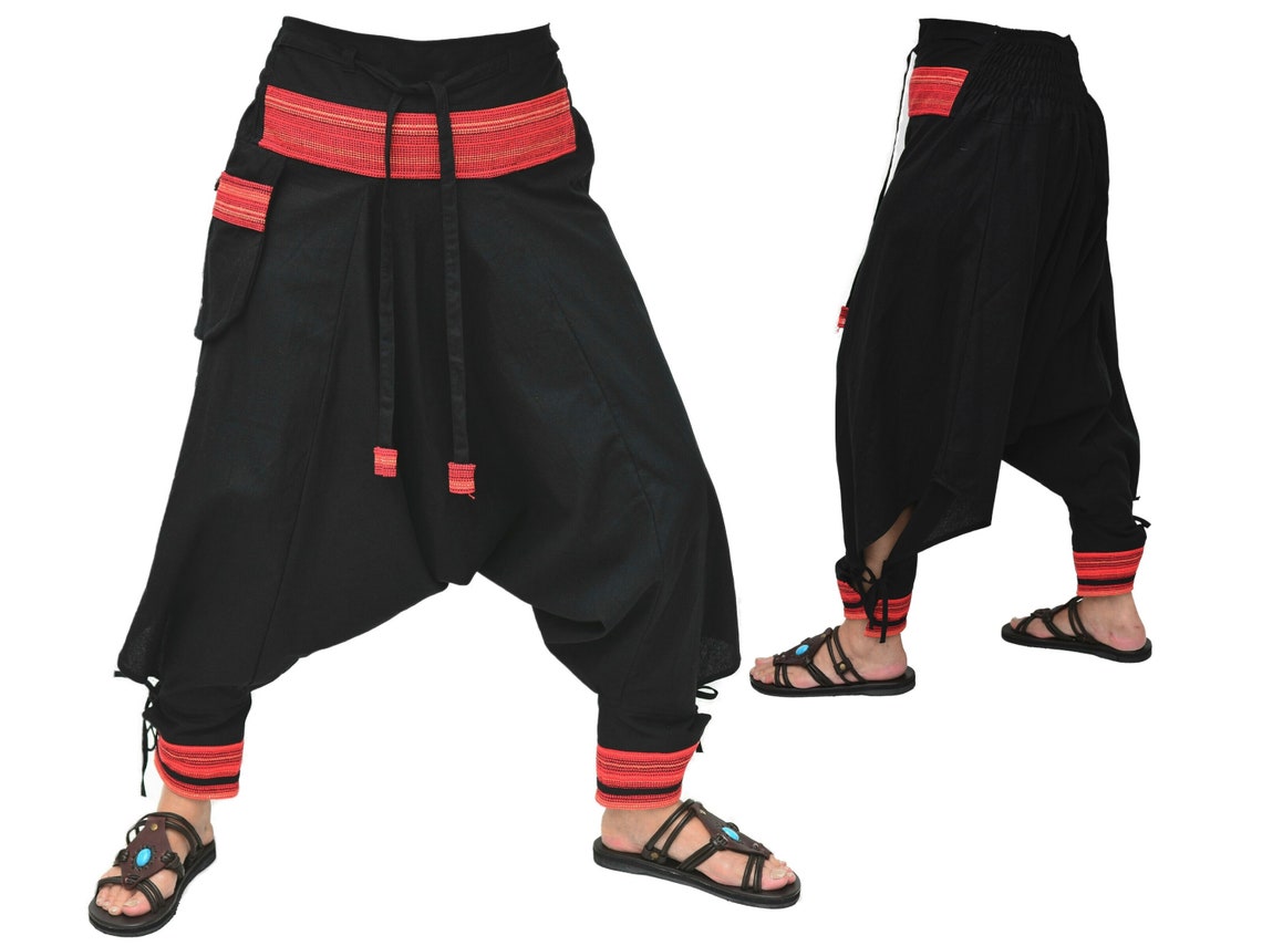 Samurai Pants Yoga Pants for Men & Women Ninja Pants - Etsy
