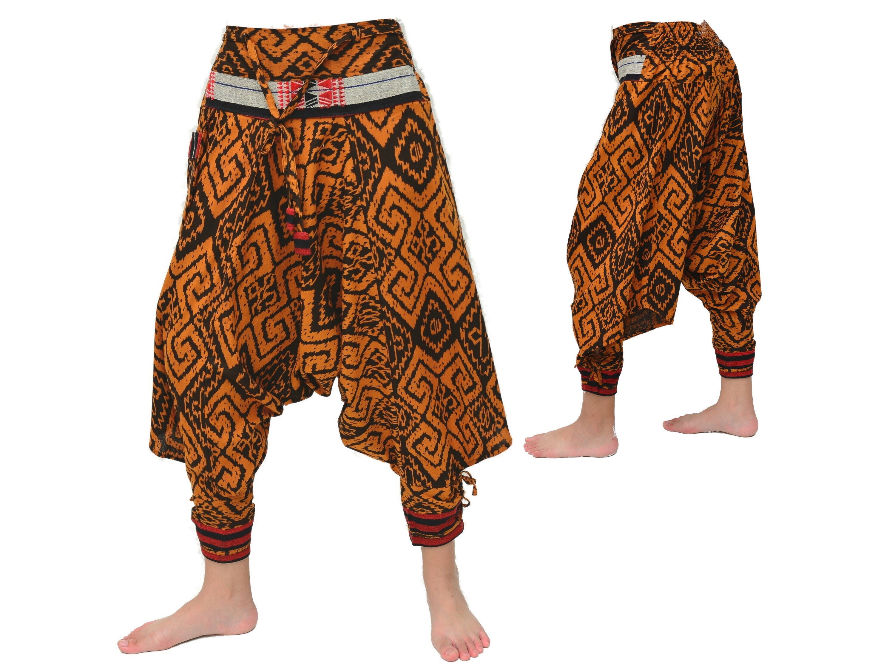 Samurai Pants Yoga Pants Men Women Ninja Pants 7 Colors - Etsy