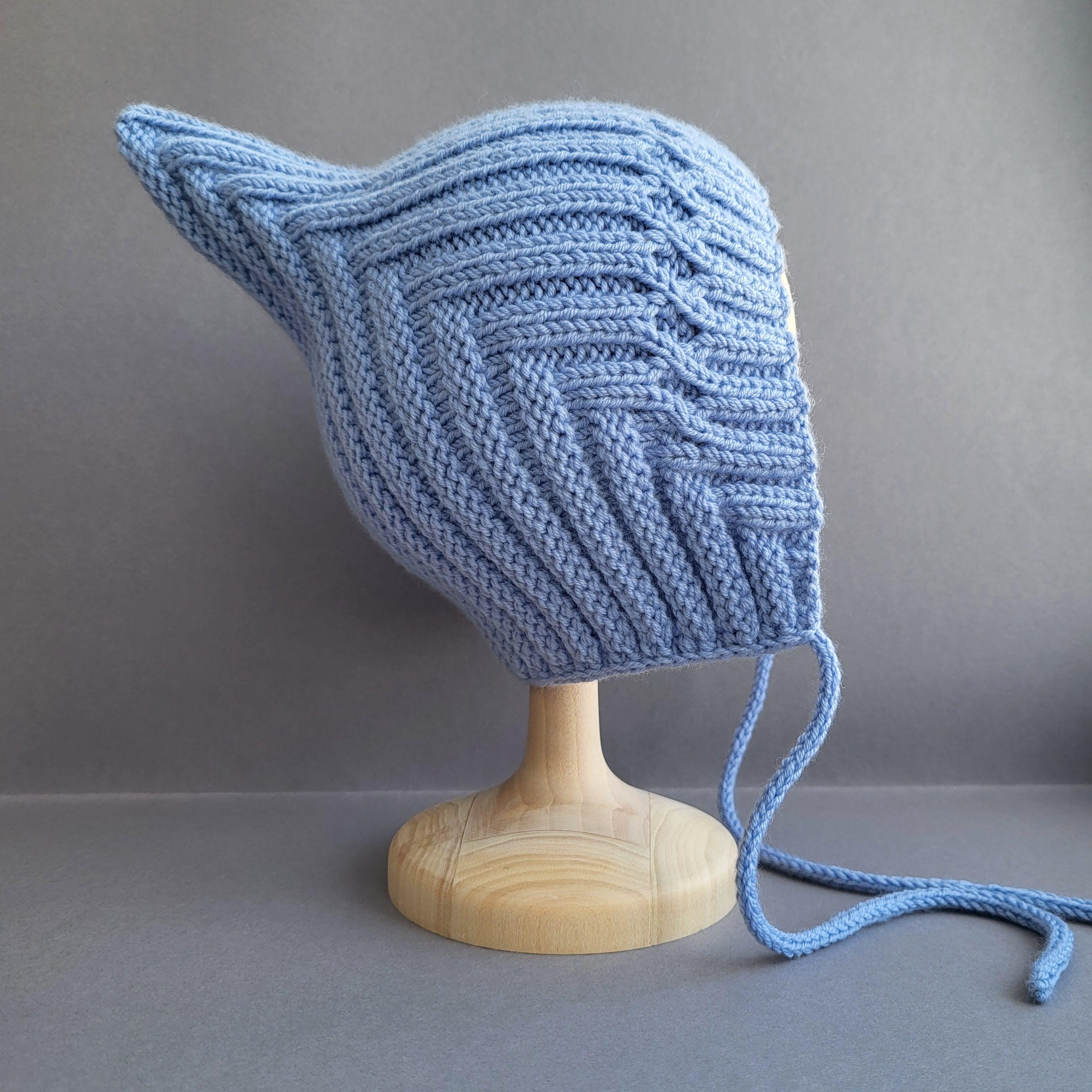 Baby Pixie Hat, Pixie Bonnet, Classic Bonnet, Merino Wool Baby Hat ...