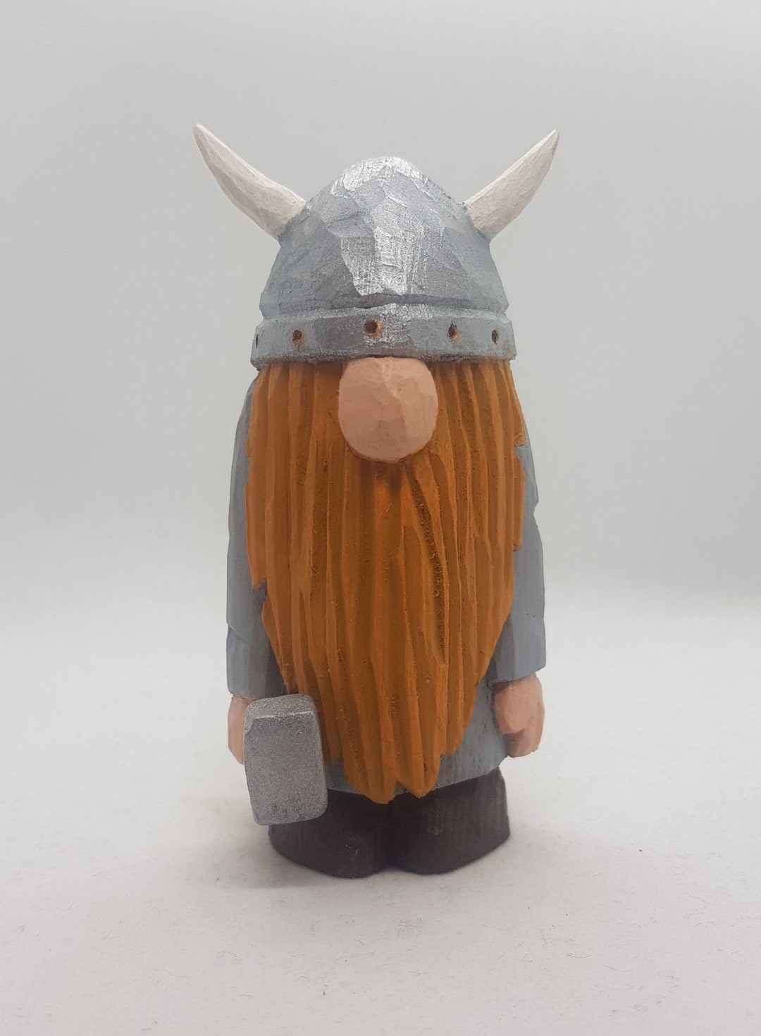 A Gonk Style Viking Handcarved and Hand Painted Figure - Etsy