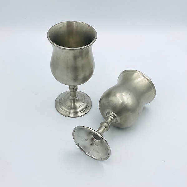 Pewter Goblet - Etsy