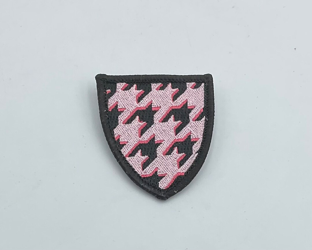 Dior Parfums Fabric Shield Badge/pin Red Black and White - Etsy