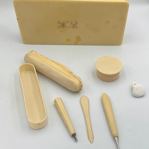Vintage Celluloid Manicure Set: Timeless Elegance From the 1940s - Etsy