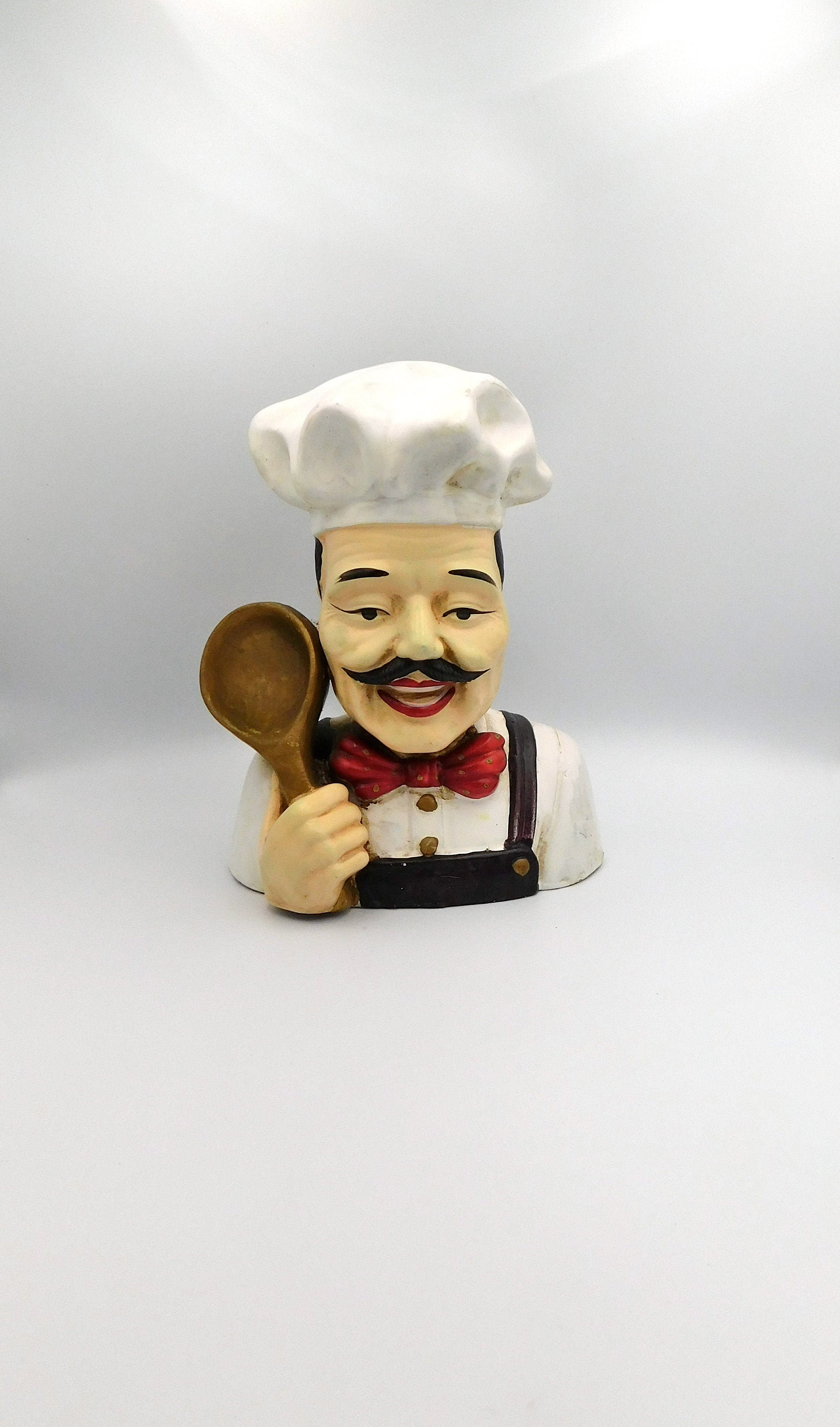 Vintage French Chef Bust 1940s - Etsy
