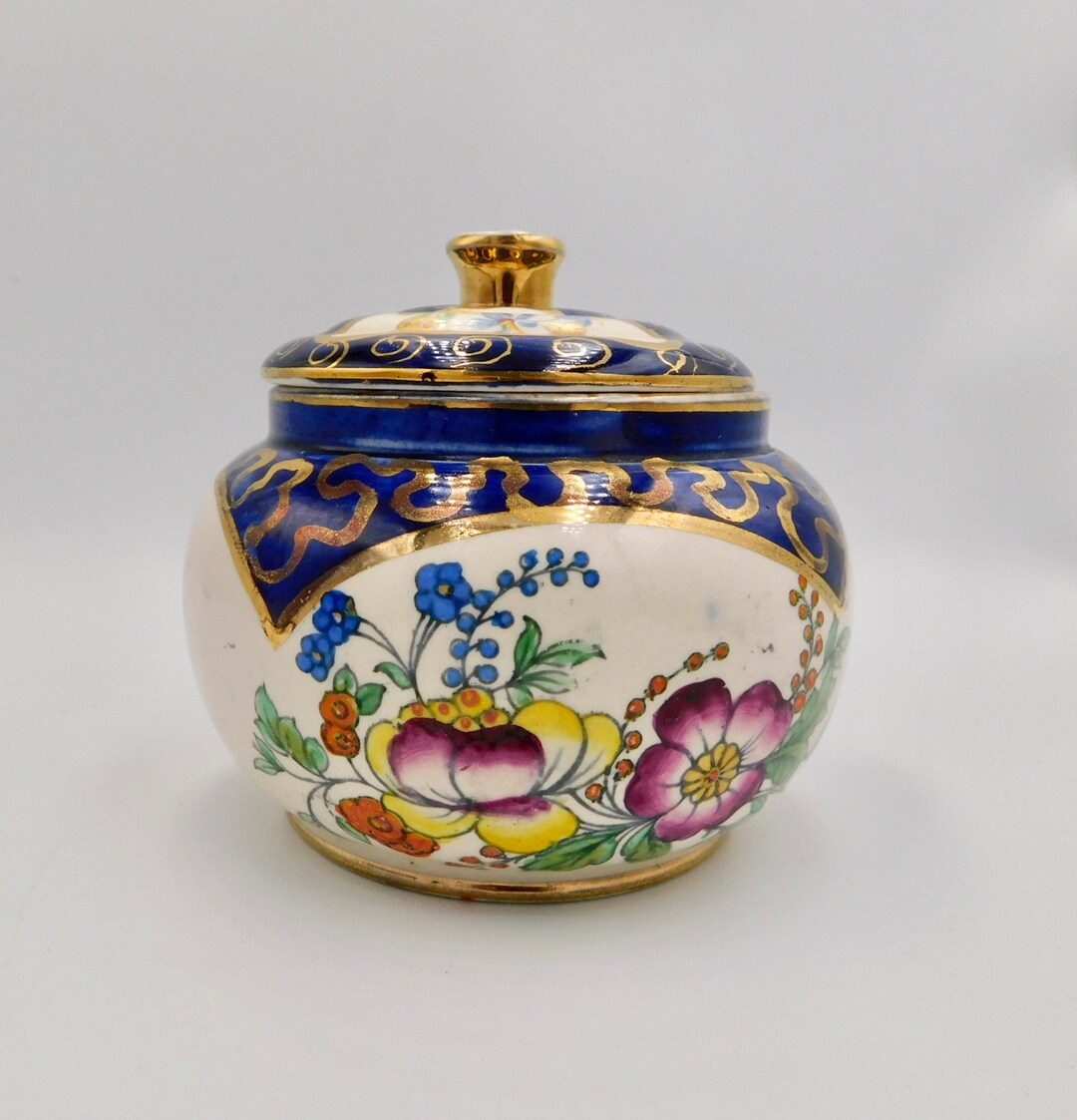 Vintage Sadler Ginger Jar, Imari Ginger Jar Numbered - Etsy