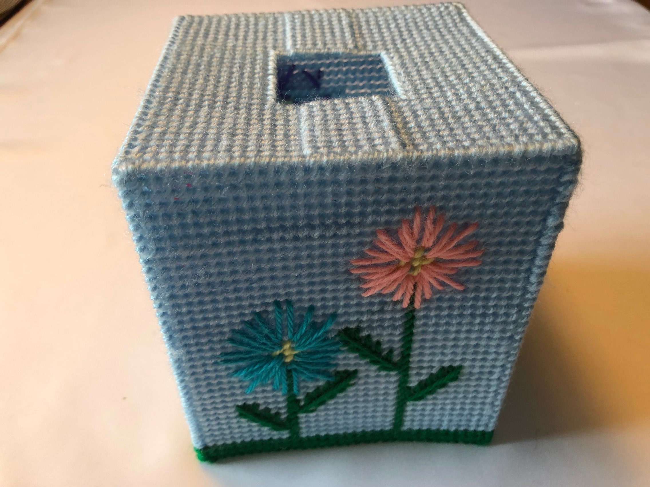 Spring Flowers Tissue Box Covers - Etsy