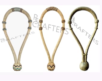 Horse Bosal Black & Cherry 24 Plaits Rawhide Bosal - Etsy