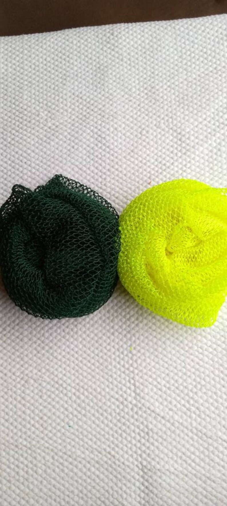 A Set of 2 /african Bath Sponge/ Exfoliating Sponge/ Bath Net/ West ...
