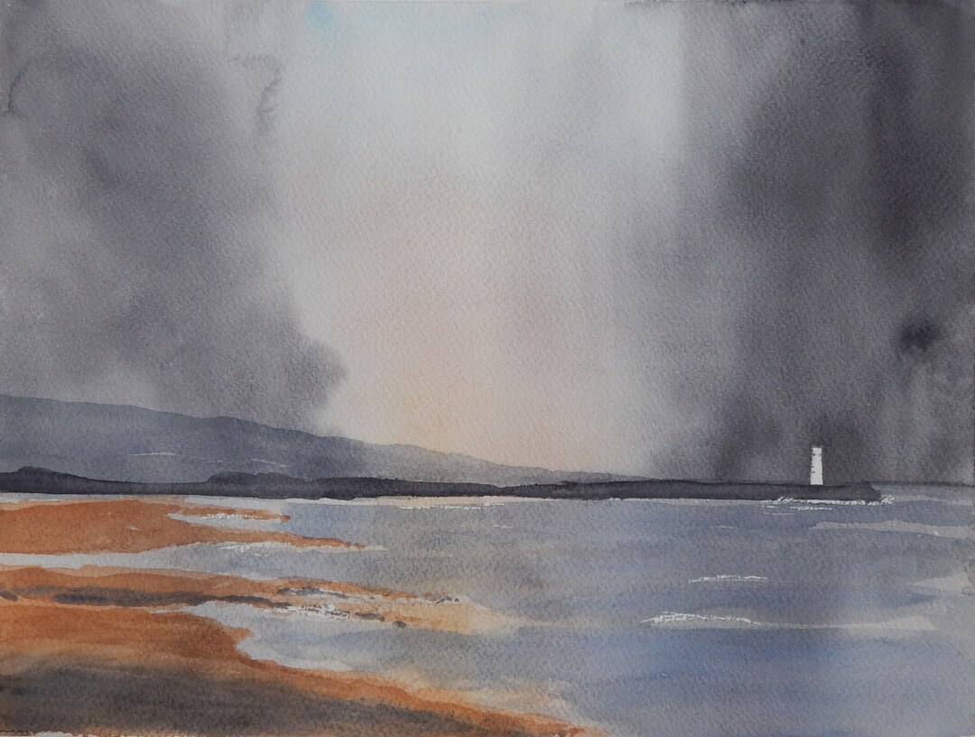 Original Painting, Original Watercolour, Watercolour Painting, Seascape ...