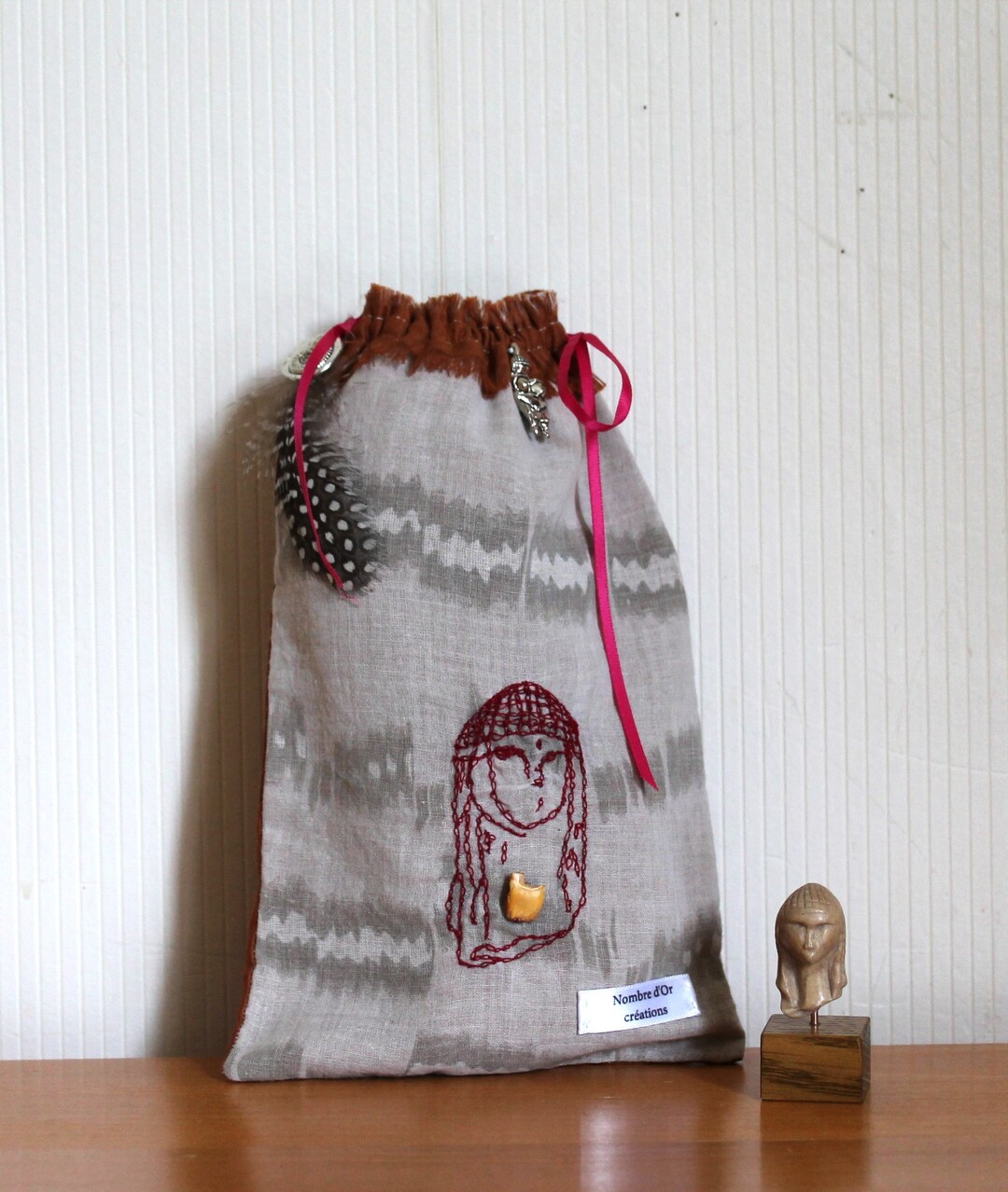 Φ Golden Number Pouch ϕ Feminine Symbol Creation With Harmonious ...