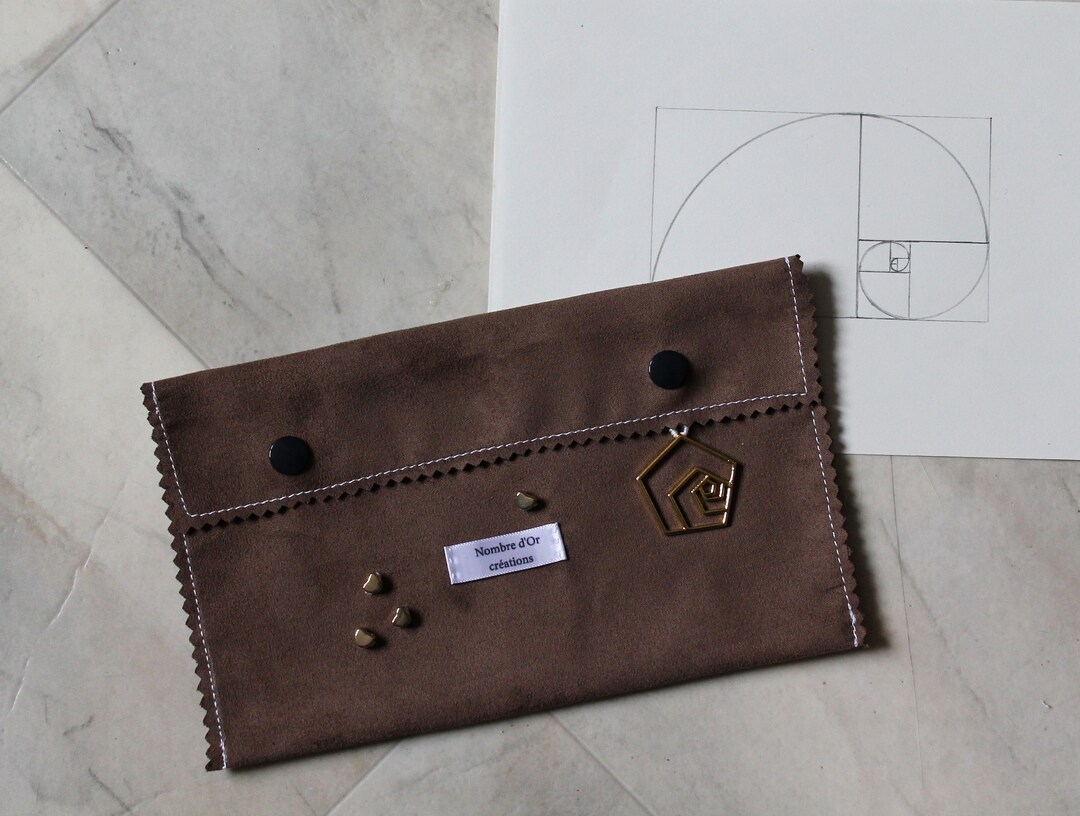 Φ Golden Number Pouch ϕ Christmas Original Gift Pouch for Men Creation ...